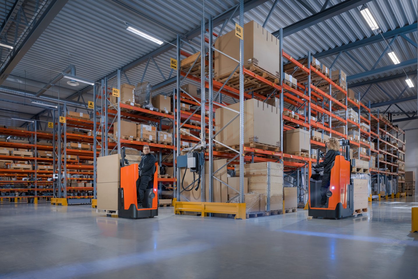 Nouveaux transpalettes et gerbeurs lithium-ion Toyota